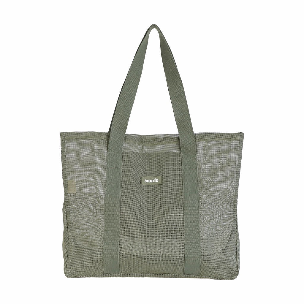 Buy Large Green Mesh Beach Bag Online | Beach Hauler - Mini™ | Sande ...